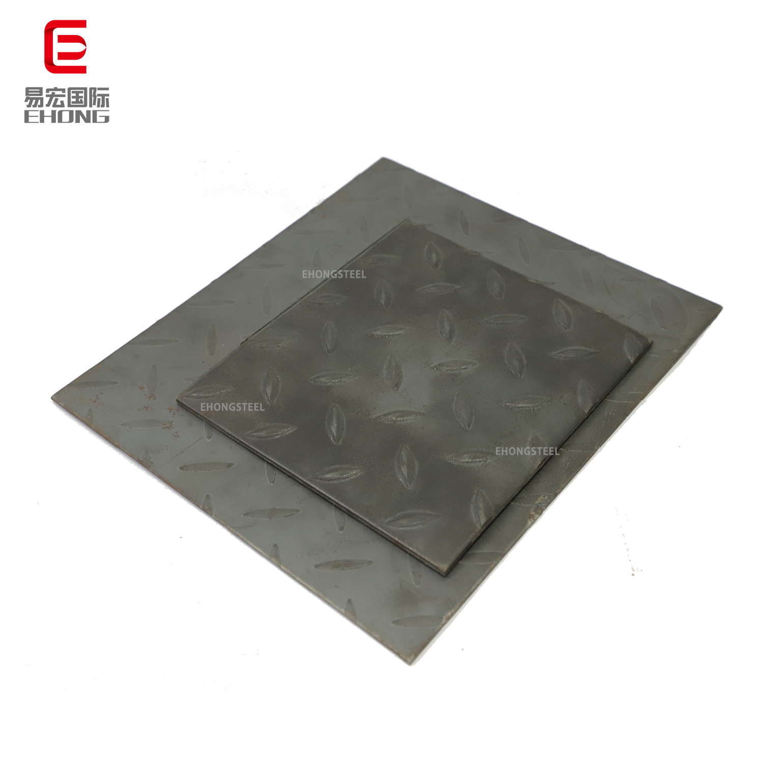 China Tianjin Ehong 1.5-16mm MS Checker Plate Checkered Steel Plate ...