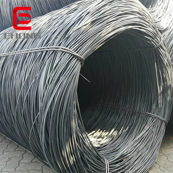 China SAE1008 SAE1006 5.5mm 6.5mm iron rod bar carbon steel wire rod ...