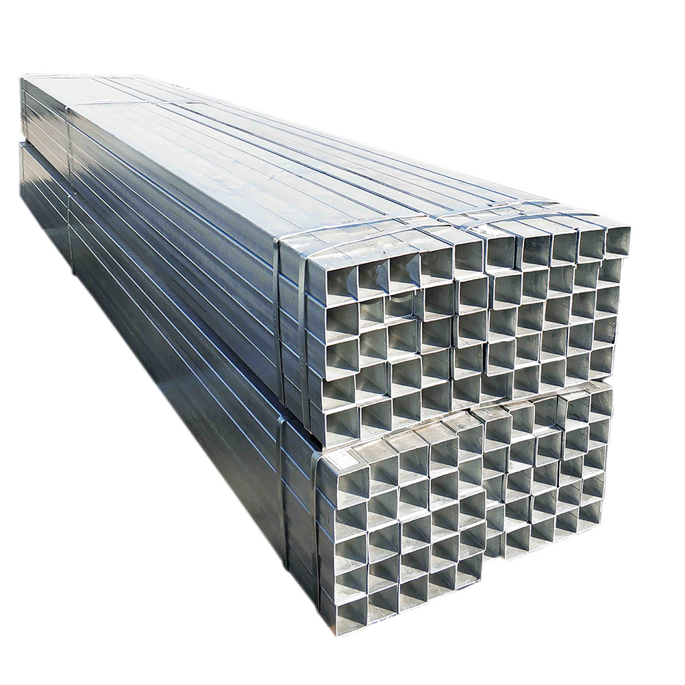 China 20×20 to 200×200 SHS HSS galvanized square steel tube hot dip ...
