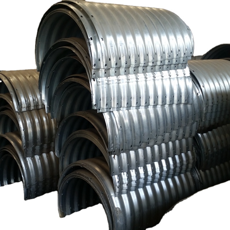 China Large Diameter Galvanized Corrugated Metal Culverts Prices Used ...